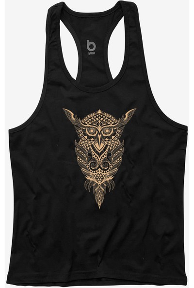 Bluu Owl Fitness Gym Tank Top Sporcu Atleti Bluu Owl Fitness Gym Tank Top Sporcu Atleti