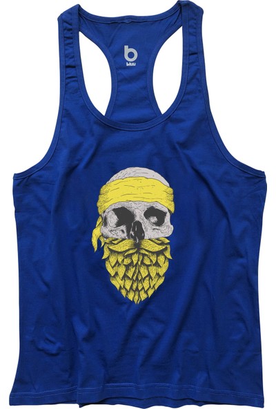 Bluu Arphax Fitness Gym Tank Top Sporcu Atleti