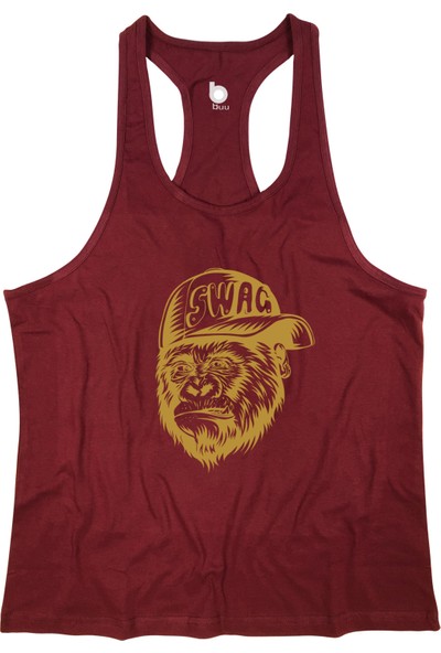 Bluu Swag Fitness Gym Tank Top Sporcu Atleti