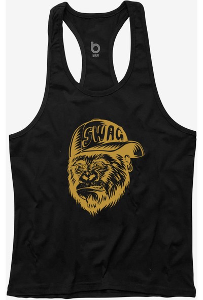 Bluu Swag Fitness Gym Tank Top Sporcu Atleti