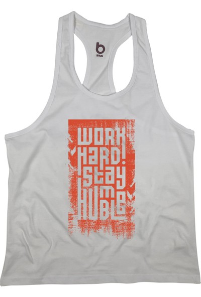Bluu Hmblw Fitness Gym Tank Top Sporcu Atleti