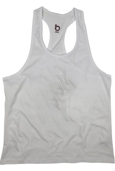 Bluu Basic Fitness Gym Tank Top Sporcu Atleti Bluu Basic Fitness Gym Tank Top Sporcu Atleti