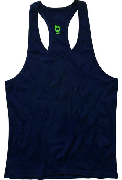 Bluu Basic Fitness Gym Tank Top Sporcu Atleti Bluu Basic Fitness Gym Tank Top Sporcu Atleti