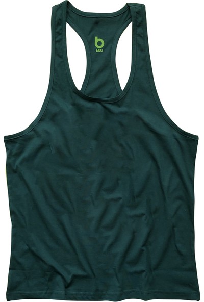 Bluu Basic Fitness Gym Tank Top Sporcu Atleti Bluu Basic Fitness Gym Tank Top Sporcu Atleti