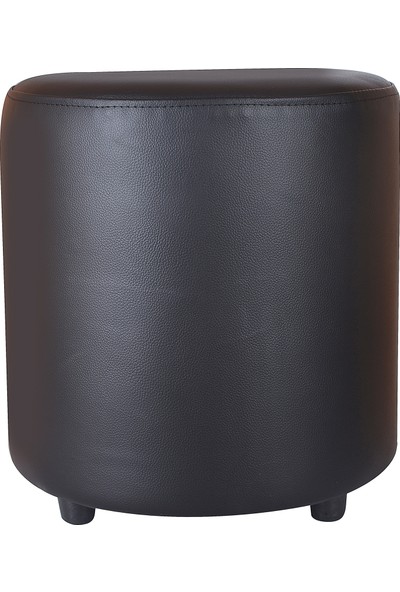 Mr.Dans Store Puf Koltuk Yuvarlak Siyah