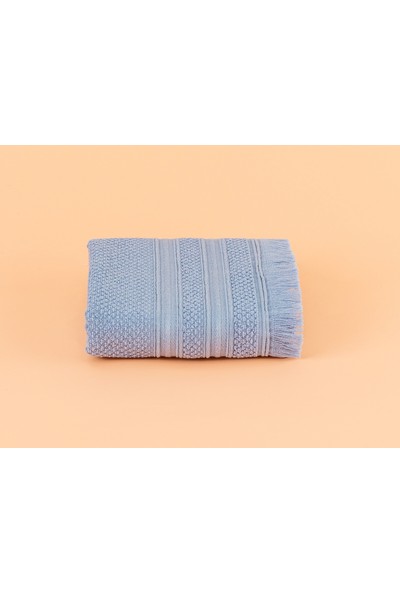 Madame Coco Chantal Jakarlı Yüz Havlusu - Mavi