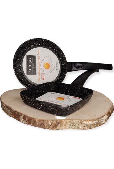 Ayybuu Mini Döküm Tava Seti 2’li Tava Seti