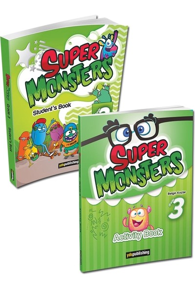 YDS Publishing Super Monsters 3. Sınıf Set YDS Publishing Super Monsters 3. Sınıf Set