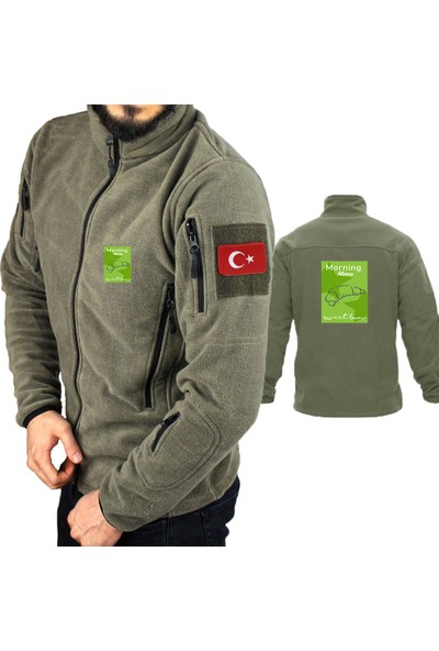 Kahvaltı Askeri Taktik Polar /mont Peç'li BLL665