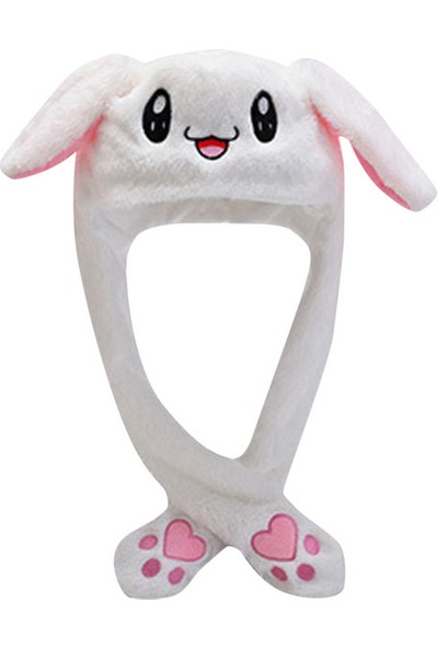 Gemdeck Sevimli Tavşan Şapkası Hareketli Kulaklı Çizgi Film Tavşan Kulaklı Bere Şapka (Yurt Dışından) Gemdeck Sevimli Tavşan Şapkası Hareketli Kulaklı Çizgi Film Tavşan Kulaklı Bere Şapka (Yurt Dışından)
