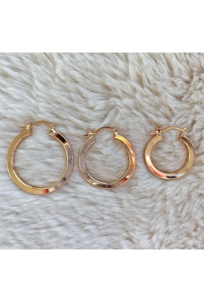 Always Halka 3 Boy Küpe Gold/rose Karışım Renk