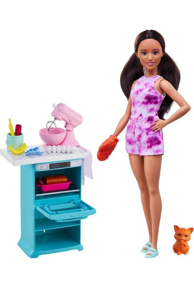Barbie ile Mutfak Maceraları Oyun Seti, Barbienin Hayatı HCD44 Barbie ile Mutfak Maceraları Oyun Seti, Barbienin Hayatı HCD44