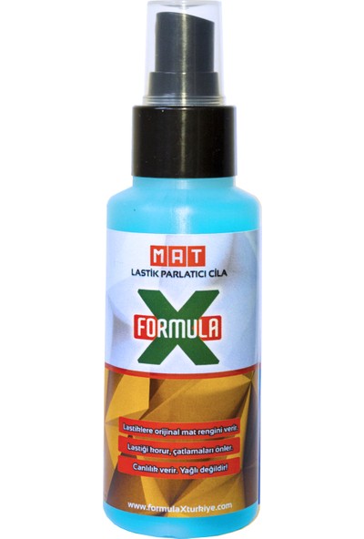 Formula X Formulax Mat Lastik Parlatıcı & Koruyucu Sprey
