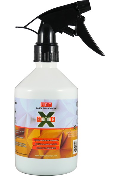 Formula X Formulax Mat Lastik Parlatıcı & Koruyucu Sprey