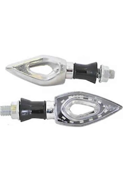 Monero Nikel Ledli Üçgen Sinyal Takımı Sarı Işık Monero Nikel Ledli Üçgen Sinyal Takımı Sarı Işık