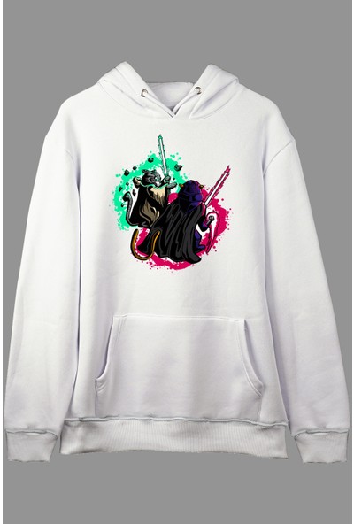 Corvoart Oversize Starwars Tasarım Baskılı Kapüşonlu Sweatshirt Hoodie Corvoart Oversize Starwars Tasarım Baskılı Kapüşonlu Sweatshirt Hoodie