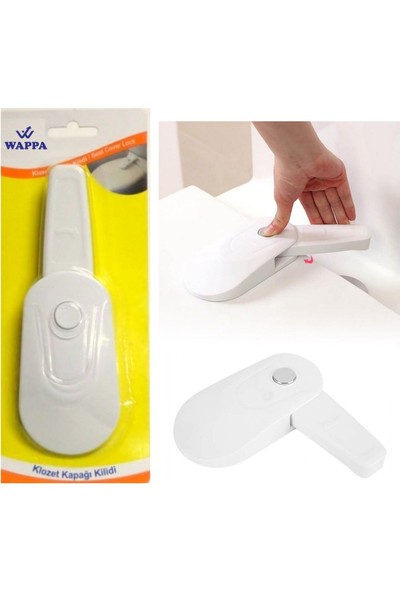 Wappa Tuvalet Klozet Kapağı Kilidi Wappa Tuvalet Klozet Kapağı Kilidi