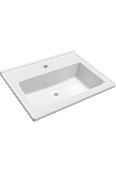 Bien Neptün Konsollu Lavabo 60 cm Tek Delikli Bien Neptün Konsollu Lavabo 60 cm Tek Delikli