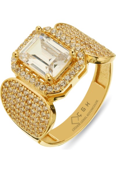 ÇGK KUYUMCULUK 14 Ayar Baget Altın Yüzük