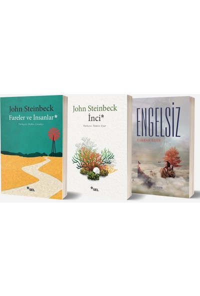 Fareler ve Insanlar - Inci - Engelsiz 3 Kitap Set Fareler ve Insanlar - Inci - Engelsiz 3 Kitap Set