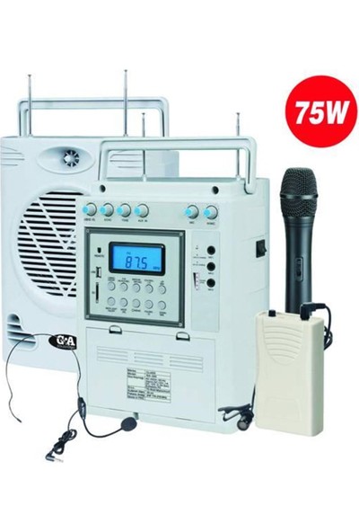 Pena Gold Audıo GA-300YY Yaka+Yaka 75 Watt Taşınabilir Mevlut Anfisi Pena Gold Audıo GA-300YY Yaka+Yaka 75 Watt Taşınabilir Mevlut Anfisi