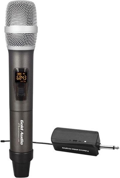 Pena Gold Audio GX-831E Uhf Tek El Wireless Telsiz Mikrofon