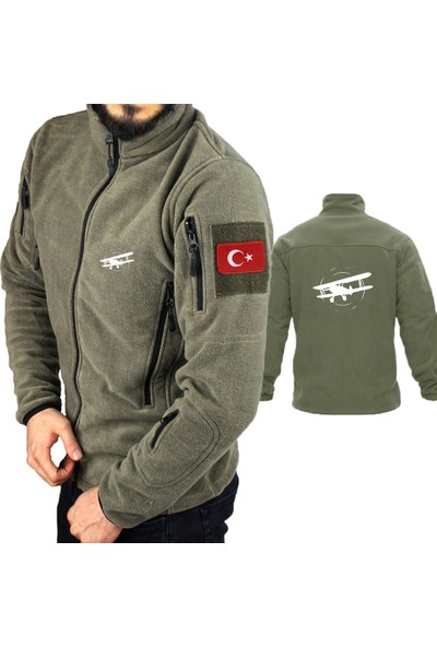 Astak Uçak Askeri Taktik Polar /mont Peç'li BLL1297