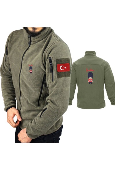 Astak London Asker Askeri Taktik Polar /mont Peç'li BLL1346