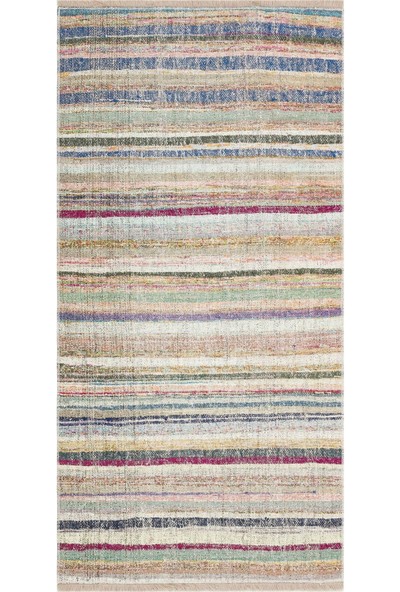 Çam Halı Anadolu El Dokuma Beyaz Gökkuşağı Renk Vintage KILIM-100X200 Çam Halı Anadolu El Dokuma Beyaz Gökkuşağı Renk Vintage KILIM-100X200