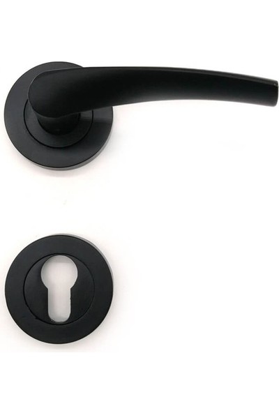 Çelebi Bravo Kol Rozetli Mat Siyah Yale (1 Takım)