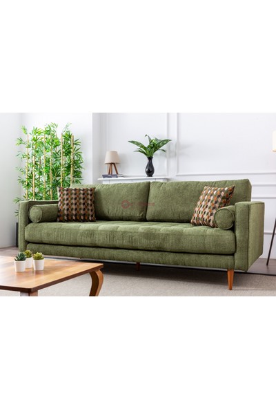 Pufhome Retro 3'lü Kanepe