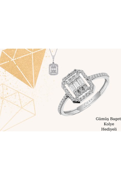 ÇGK KUYUMCULUK Baget Altın Yüzük