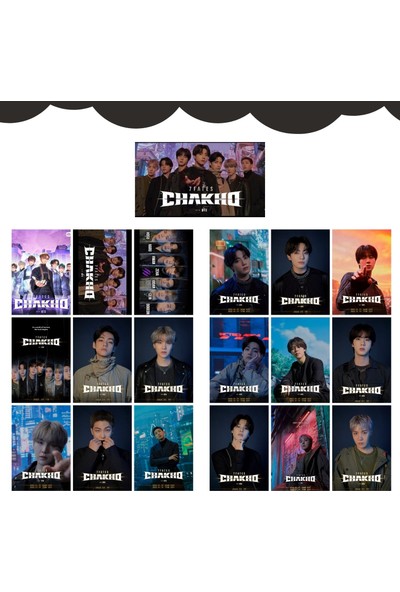 Kpop Dünyası Bts '' Chakko '' Fotokart Seti
