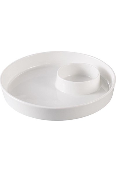 Acar Fondü Tabak Porselen Acar Fondü Tabak Porselen