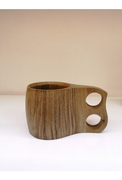 Elya Tasarım I Ceviz Ağacı Kuksa Kupa & Bardak & Fincan Elya Tasarım I Ceviz Ağacı Kuksa Kupa & Bardak & Fincan