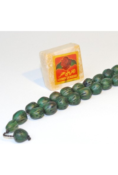 Sağlar El Sanatları Andız Ağacı 33'lük Esansa Yatırılmış Kokulu & Misk-I Amber Tesbih