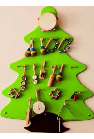 ADORA Ağaç Müzik Köşesi-Müzik Aletleri Dahil