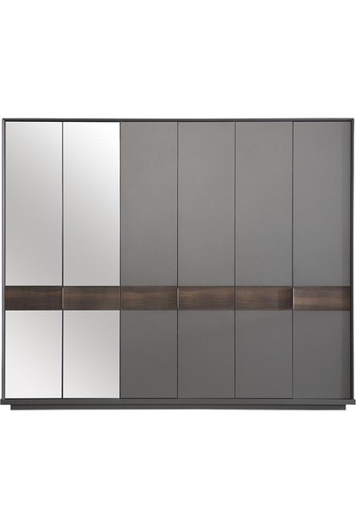 Cadde Yıldız Athena 6 Kapılı Gardrop