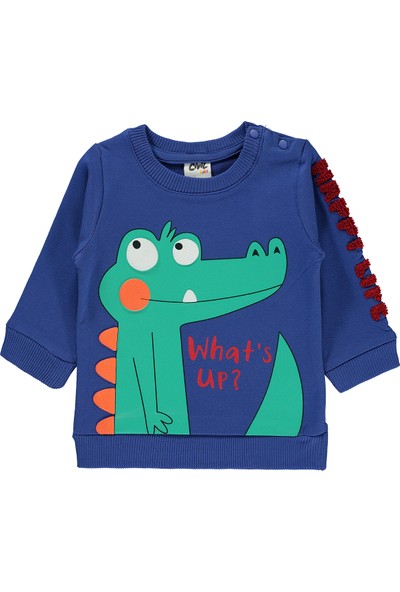 Civil Baby Erkek Bebek Sweatshirt 6-18 Ay Lacivert Civil Baby Erkek Bebek Sweatshirt 6-18 Ay Lacivert