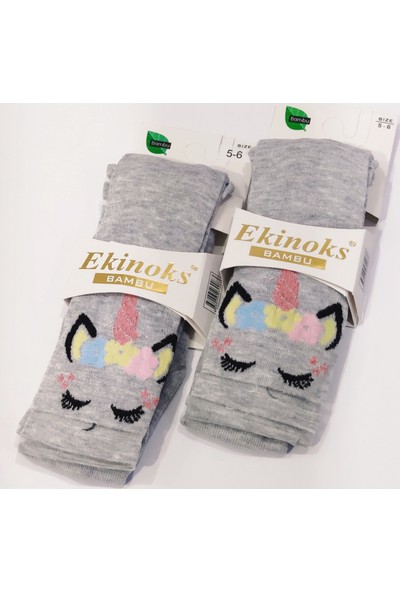 Ekinoks Bambu Kız Çocuk Külotlu Çorap
