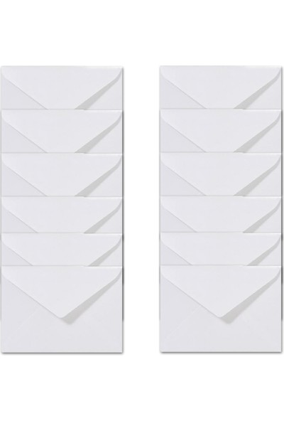 Istisna 12 Adet Mektup Zarfı 13X18CM 100 gr Beyaz Istisna 12 Adet Mektup Zarfı 13X18CM 100 gr Beyaz