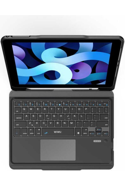 Elfia Apple iPad Pro 11 Kılıf Bluetooth Klavyeli Uyku Modlu Folio Elfia Apple iPad Pro 11 Kılıf Bluetooth Klavyeli Uyku Modlu Folio