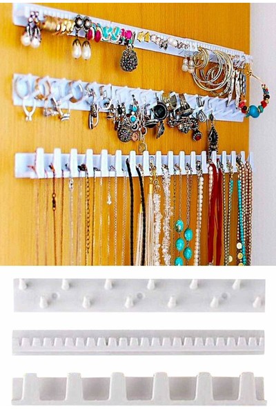 Epazzar Küpe Kolye Askısı Pratik Takı ve Aksesuar Organizeri Askısı Düzenleyici