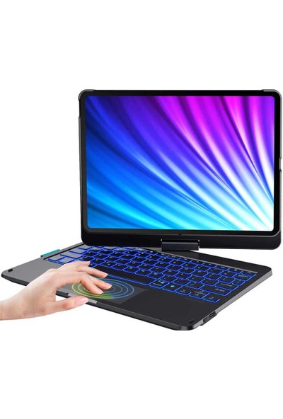 Elfia Apple iPad 10.2 2021 9.nesil Kılıf Bluetooth Dönebilen Klavyeli Uyku Modlu Waltz Elfia Apple iPad 10.2 2021 9.nesil Kılıf Bluetooth Dönebilen Klavyeli Uyku Modlu Waltz