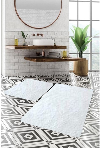 Sarar 2'li Büyük x L Boy Post Peluş Banyo Takımı 120 x 80 80 x 50 Beyaz Sarar 2'li Büyük x L Boy Post Peluş Banyo Takımı 120 x 80 80 x 50 Beyaz