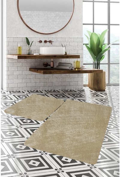 Sarar 2'li Büyük x L Boy Post Peluş Banyo Takımı 120 x 80 80 x 50 Vizon Sarar 2'li Büyük x L Boy Post Peluş Banyo Takımı 120 x 80 80 x 50 Vizon