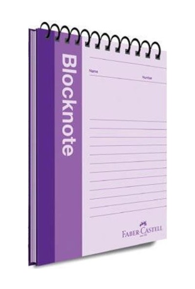 Faber-Castell A5 Bloknot Canlı Renkler 80 Yaprak Düz 5075000413000 Faber-Castell A5 Bloknot Canlı Renkler 80 Yaprak Düz 5075000413000