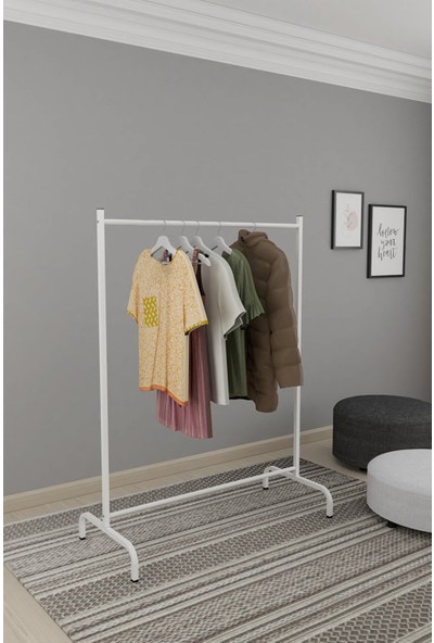 Boss Group Konfeksiyon Askısı Ayaklı Askılık Elbise Askılığı Beyaz Boss Group Konfeksiyon Askısı Ayaklı Askılık Elbise Askılığı Beyaz