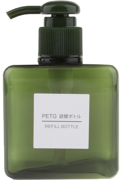 Sabunluk Kozmetik Kapları Şişe Koyu Yeşil 250ML