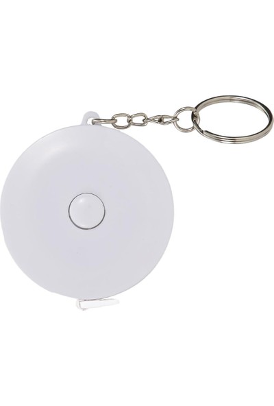 Ölçme Cetvel Yumuşak Bant Cep Bant Kompakt Taşınabilir Bir Anahtarlık ile Taşınabilir